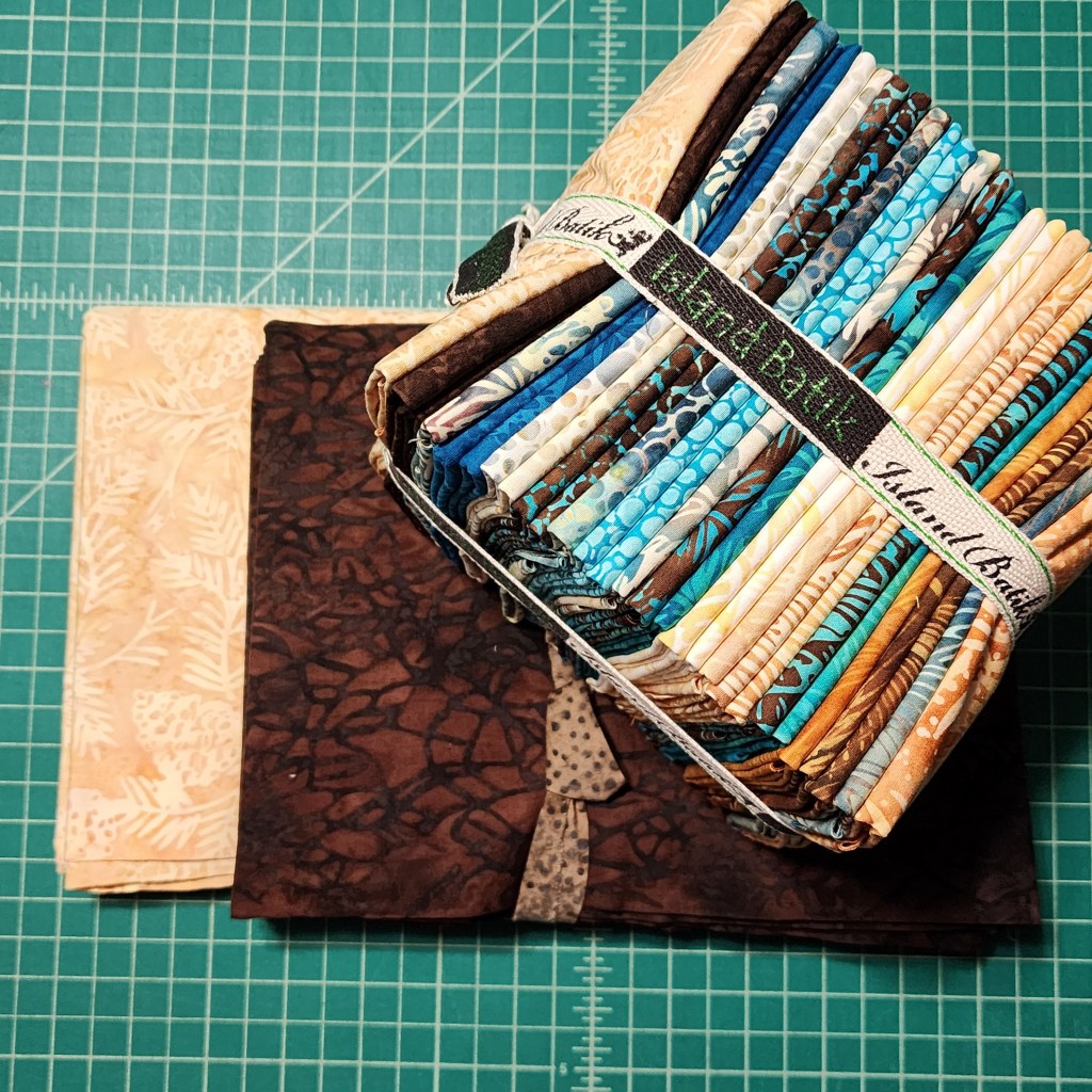 Summer Oasis Paper Pieced Quilt | Island Batik Challenge May 2024 ...