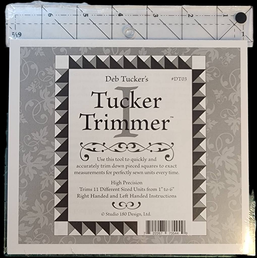 Half-Square Triangle Quilt with Tucker Trimmer I – Lisa's Quilting Passion