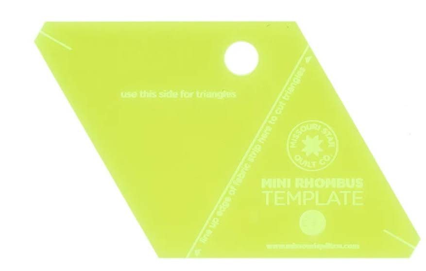 Mini-Rhombus Quilt Tutorial: Using Island Batik Fabrics and Missouri ...