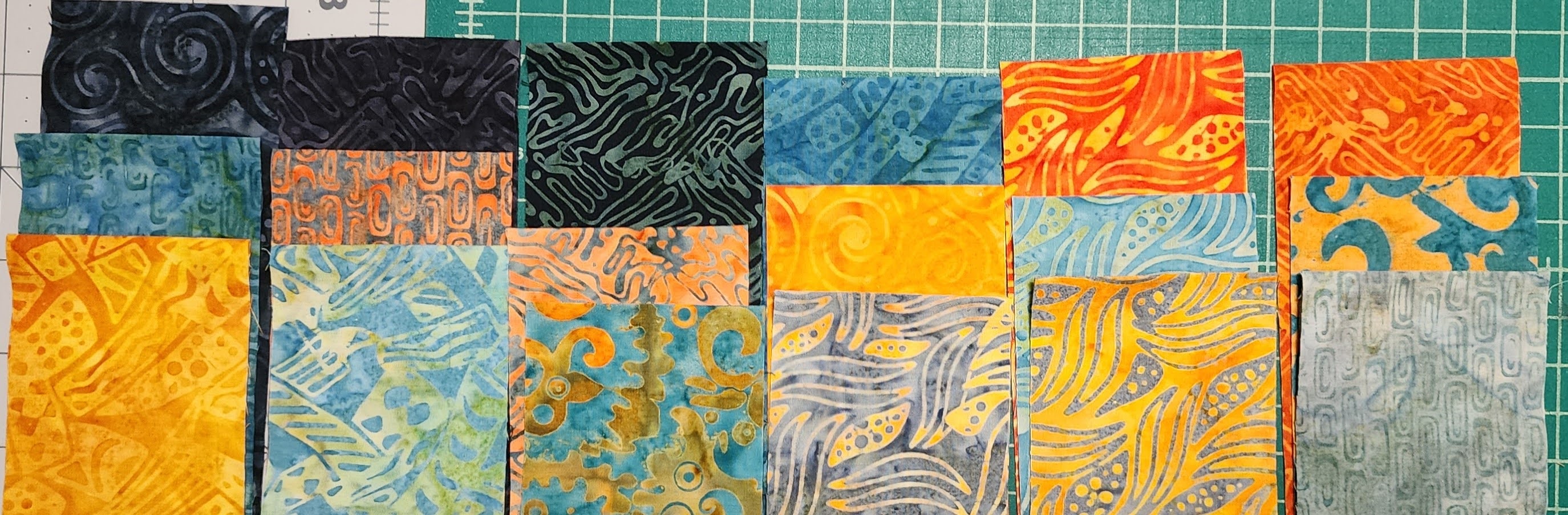 Mini-Rhombus Quilt Tutorial: Using Island Batik Fabrics and Missouri ...