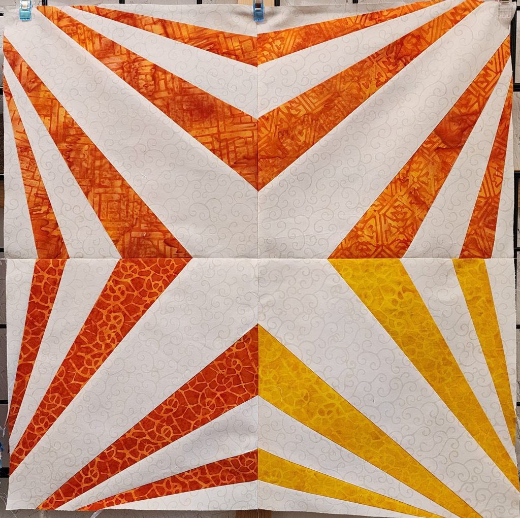 Creating a Burst Block Quilt with Island Batik Fabrics – Lisa's ...